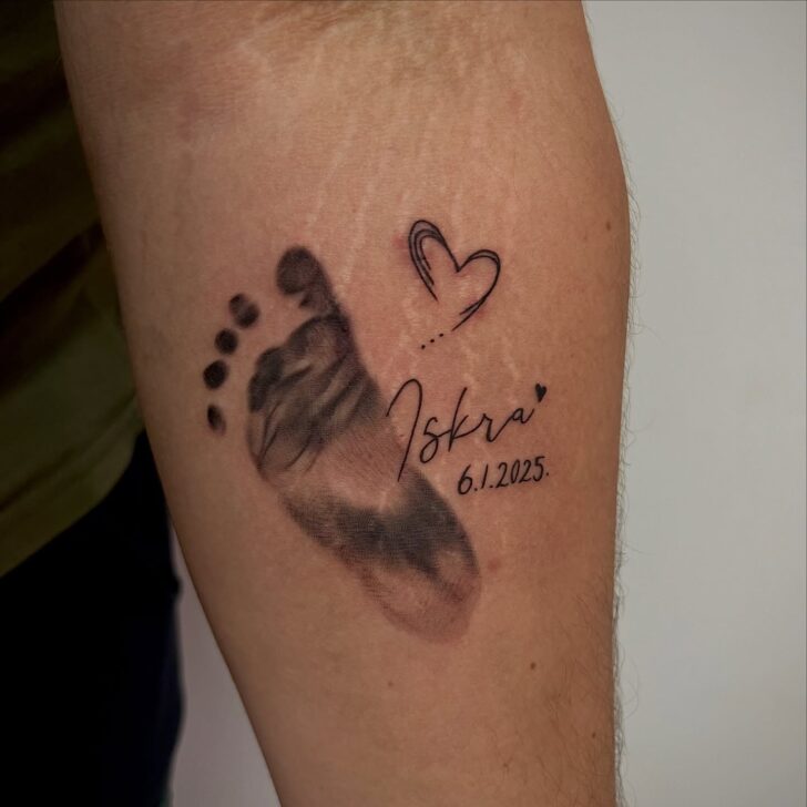 17+ Adorable Baby Tattoo Ideas to Celebrate Your Little One